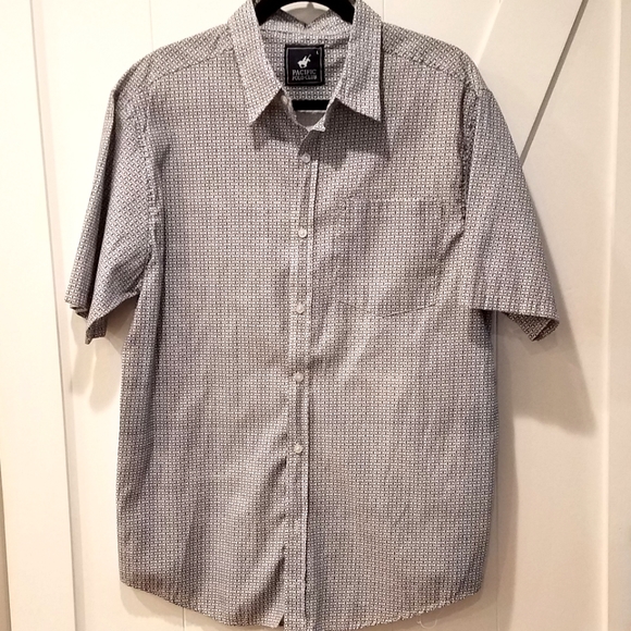 pacific polo club | Shirts | Pacific Polo Club Button Down Short Sleeve ...